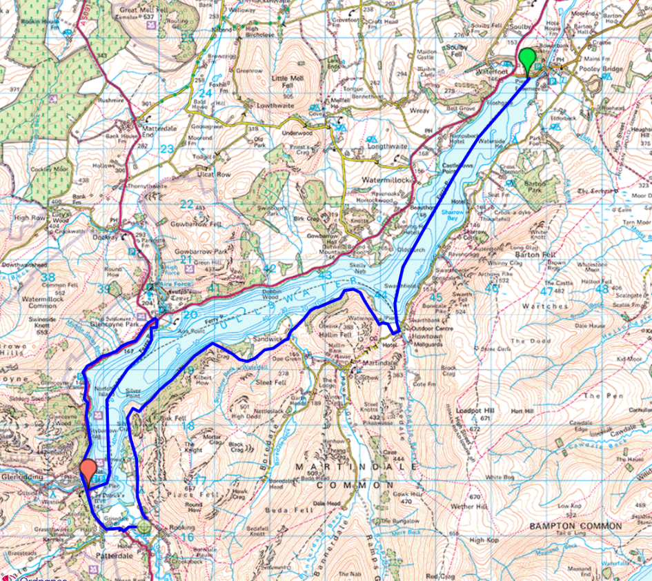 ULLSWATER WAY 2 – AIRA FORCE TO HOWTOWN? | bowlandclimber
